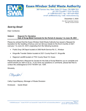 Fillable Online Agreement for Scrap Metal Recycling - City of Fort ...