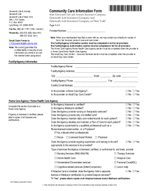 Fillable Online Life Insurance Claim Forms & FAQs - Genworth Fax Email ...