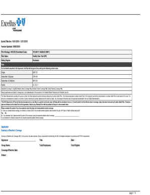 Fillable Online The individual represents Excellus Health Plan in this ...
