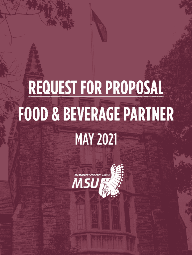 What Is the MSU? - McMaster Students Union Doc Template | pdfFiller