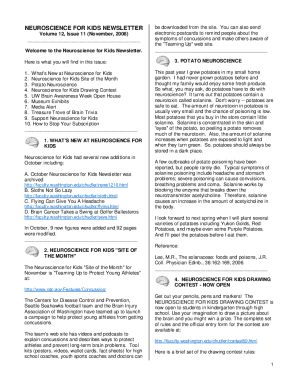 Fillable Online faculty washington 1. what's new at neuroscience for ...
