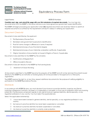 Fillable Online Equivalency Process Form Fax Email Print - pdfFiller