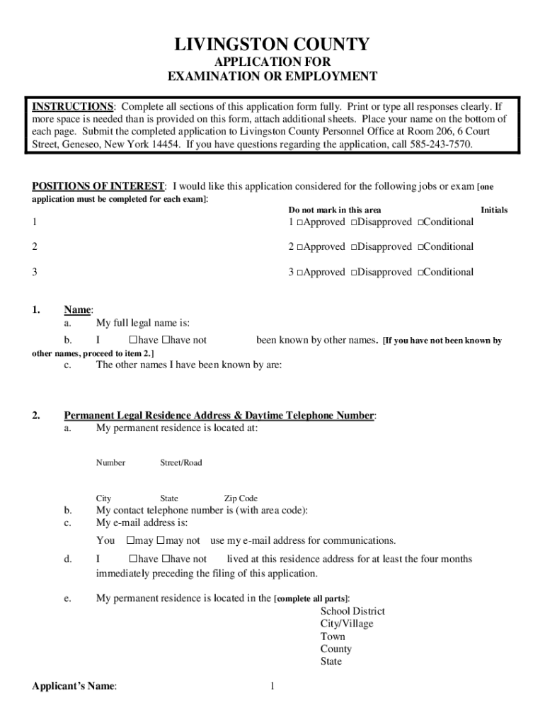Fillable Online Please complete this application by typing or clearly printing ... Fax Email ...