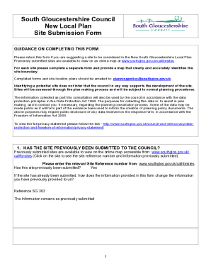 Fillable Online Call-For-Sites-Response-Form-Feb-2018 copy Fax Email ...
