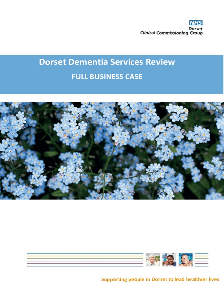 Fillable Online Dorset Dementia Services Review Fax Email Print - pdfFiller