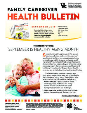 Fillable Online fcs-hes ca uky Family Caregiver Health Bulletin ...