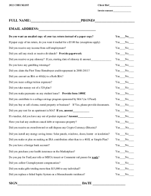 Fillable Online Sample HOPWA Client File Contents Checklist - HUD ...