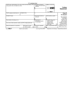 Fillable Online IRS Form 1098-T- Fill Without Errors Fax Email Print ...