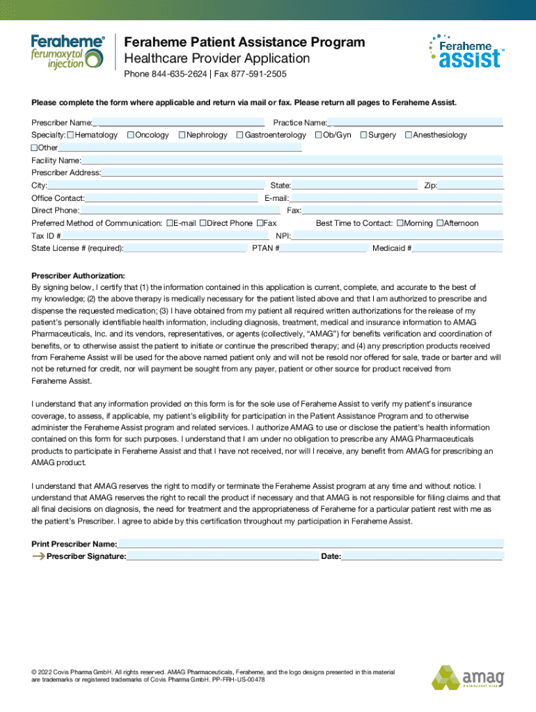 Fillable Online BI Cares Foundation Patient Assistance Program Fax ...