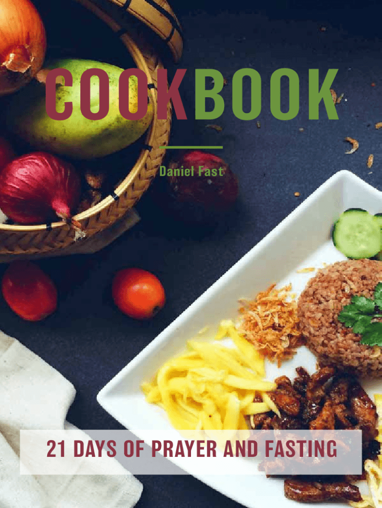 Fillable Online Daniel Fast Recipes - 21-Day Meal Plan and Prayer Guide ...