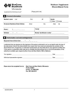 Fillable Online How do I submit the disenrollment request? Fax Email ...