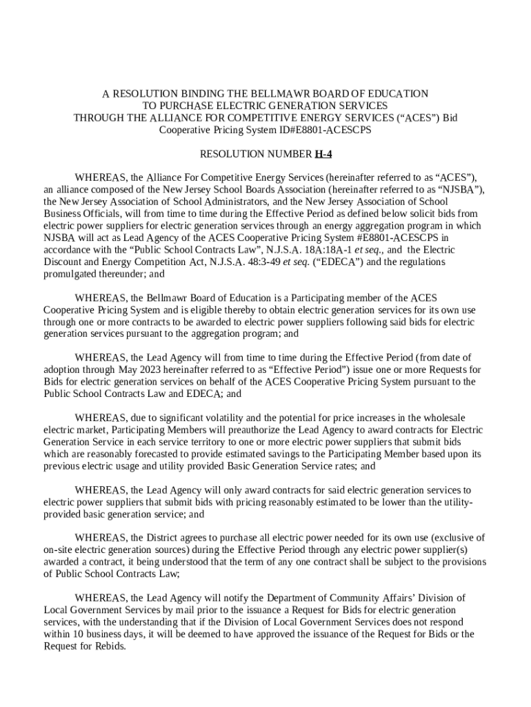 BLACK HORSE PIKE REGIONAL SCHOOL DISTRICT Doc Template | pdfFiller