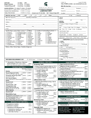 Fillable Online cvm msu outform form Fax Email Print - pdfFiller
