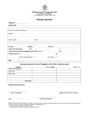 Fillable Online Project Application Form - Signis India Fax Email Print - pdfFiller