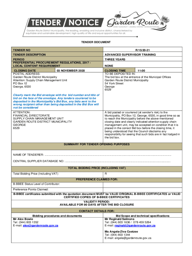 Fillable Online Tender Section for ZNB00827/00000/00/HOD/INF/21/T Fax ...