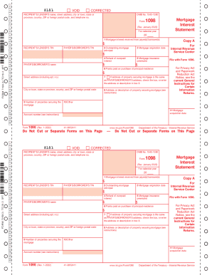Fillable Online How to Fill Out Form 1098 (Mortgage Interest Statement ...