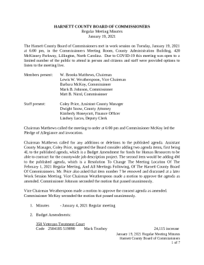 Members present:W Doc Template | pdfFiller