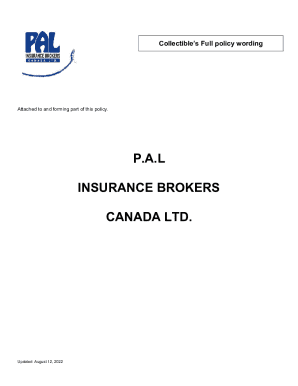 Fillable Online contents-in-storage-policy-wording.pdf - PAL Insurance ...