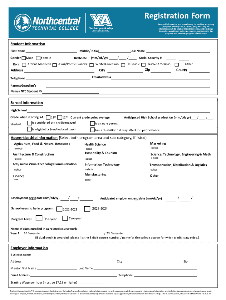 Fillable Online Volunteer Application with updated Illinois BID consent ...