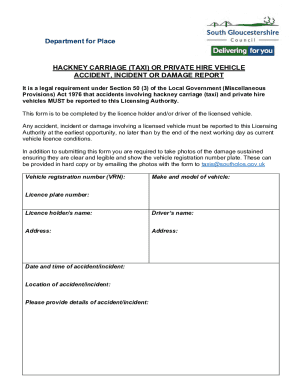Fillable Online Vehicle accident report form Fax Email Print - pdfFiller