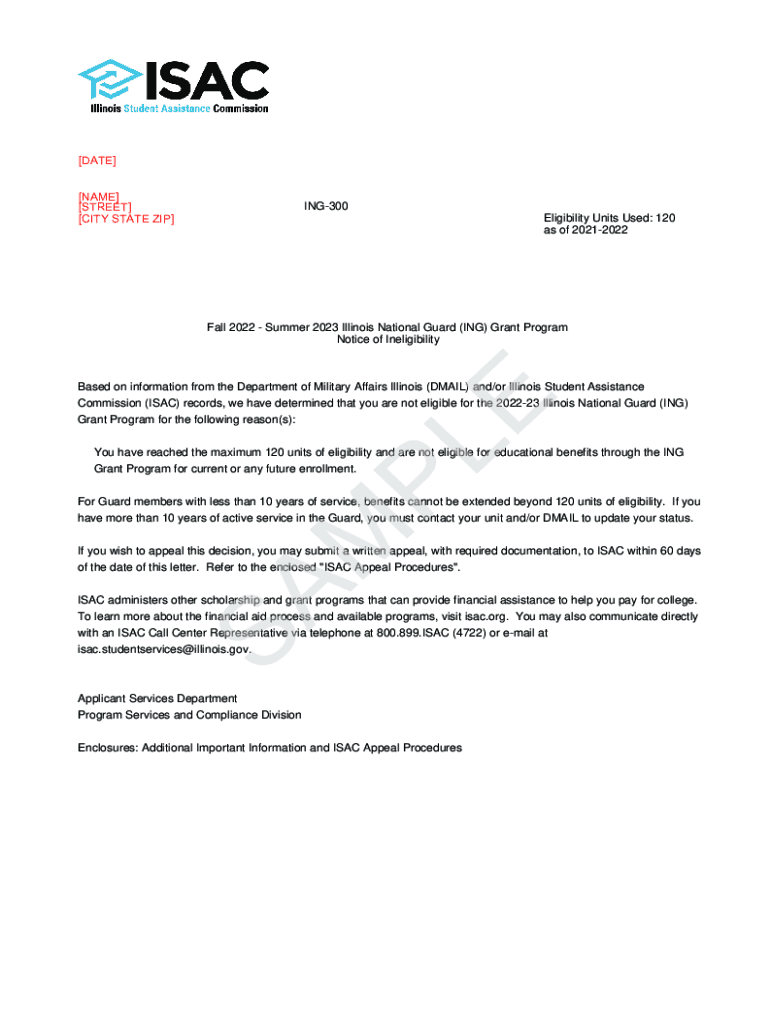 Fillable Online I. Annual Application II. Letter of Eligibility III ...