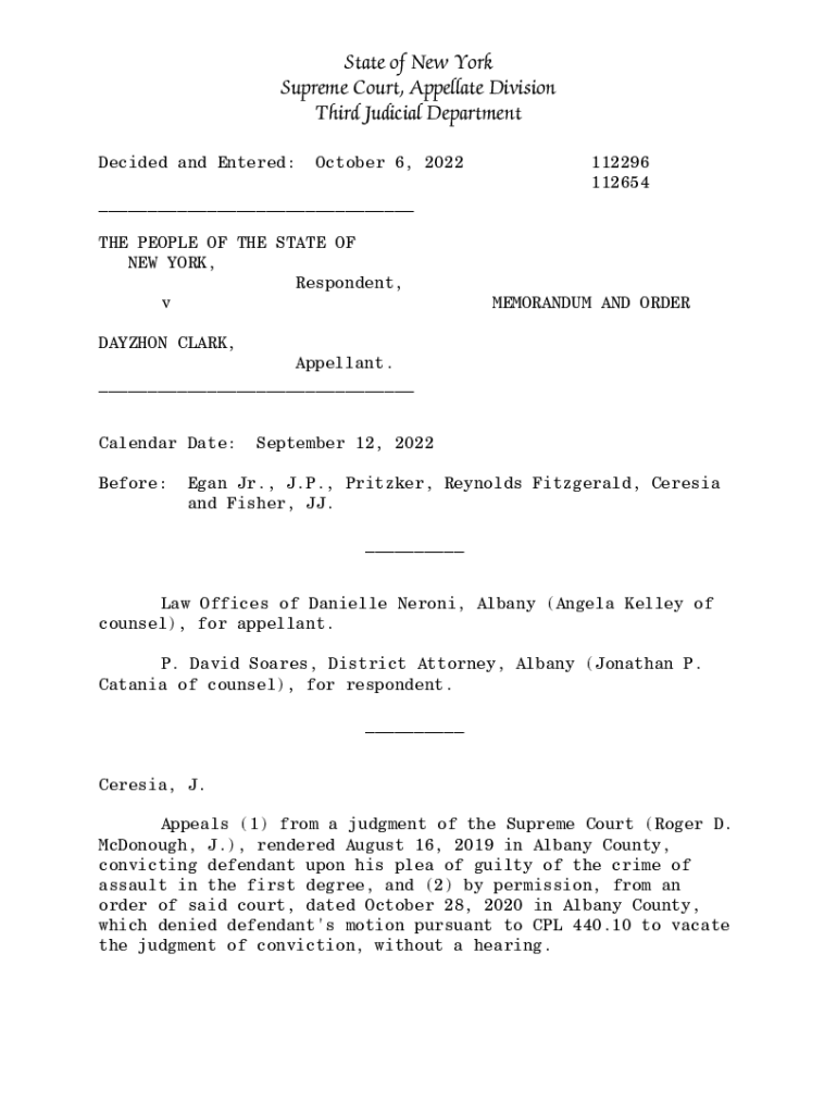 Fillable Online decisions courts state ny Law Offices of Danielle ...