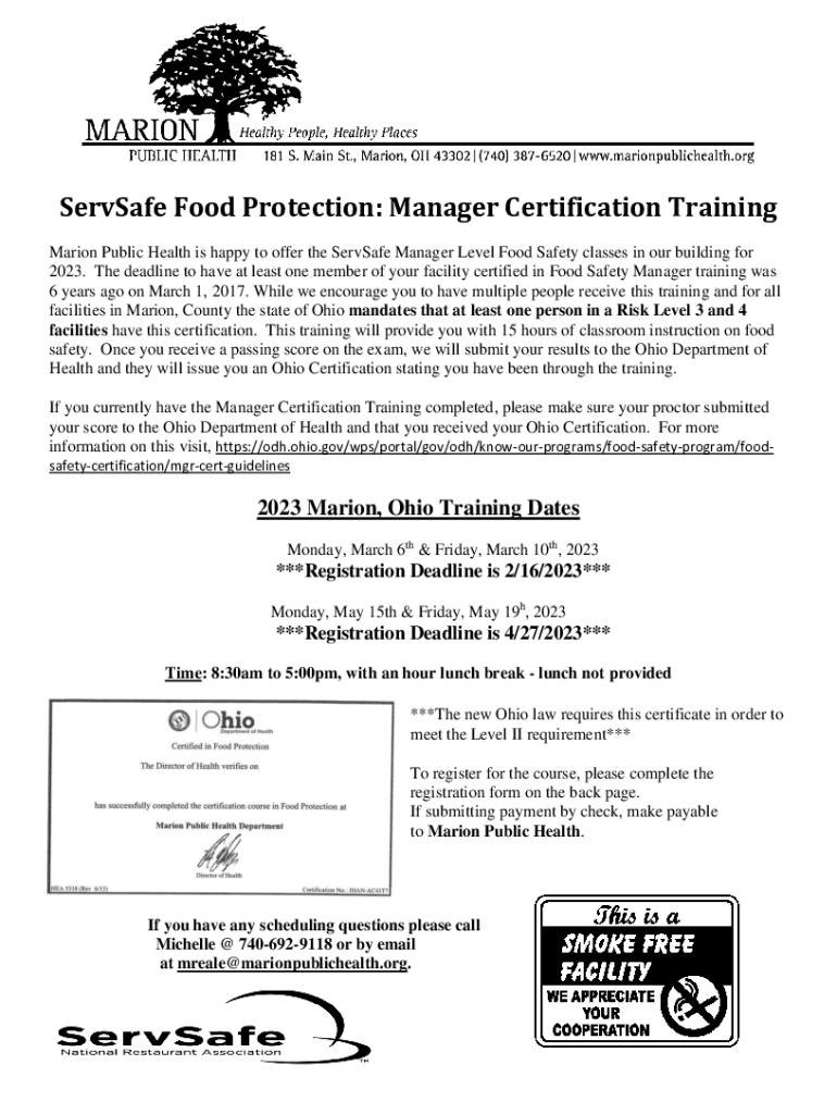 Fillable Online ServSafe Food Safety Online CourseCanada (English) Fax ...