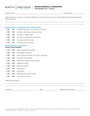 Fillable Online Ages & Stages Questionnaires - Best Kids Care Fax Email ...