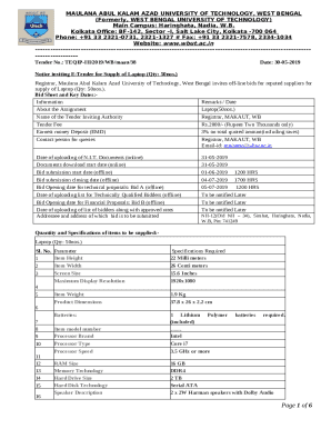 Fillable Online Maulana Abul Kalam Azad University of Technology - Wikipedia Fax Email Print ...