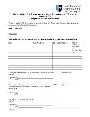 subspecialty-training-registration-.doc - RCOG Doc Template | pdfFiller