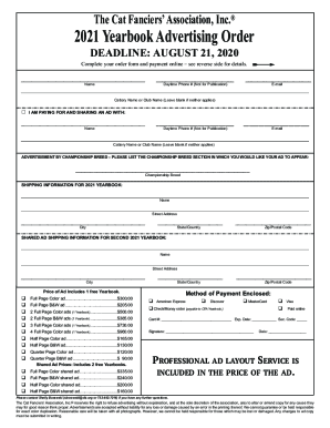 Fillable Online Complete your order form and payment online see reverse ...