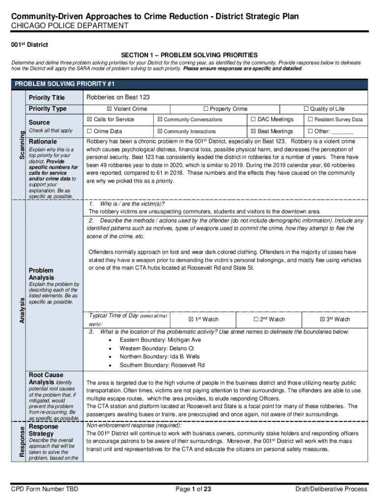 Fillable Online Homicide Reduction Strategy - Metropolitan Police ...