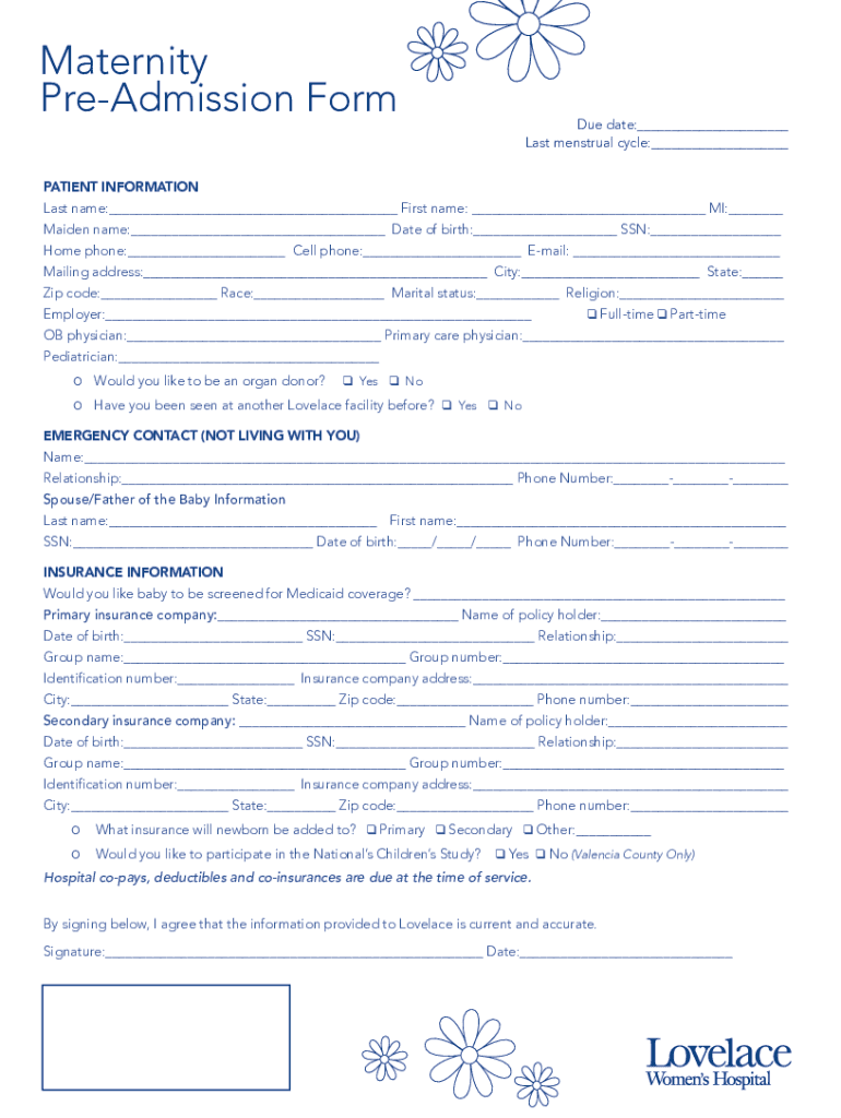 Fillable Online Date of Birth: Last Name: Age - Topline MD Fax Email ...