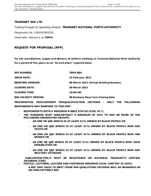 Fillable Online REQUEST FOR PROPOSAL (RFP) RFP NUMBER: 549 Fax Email ...