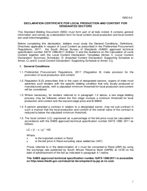 Fillable Online Regulations, 2017, the South African Bureau of ...