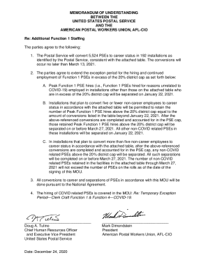 Fillable Online Untitled - National Postal Mail Handlers Union Fax ...