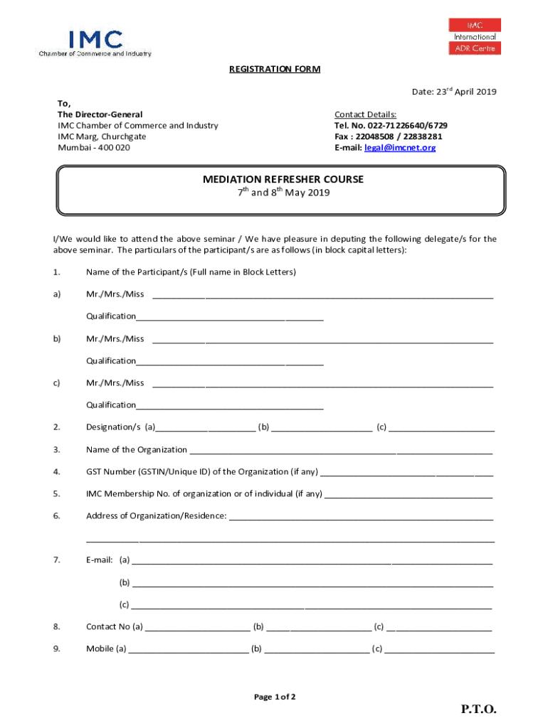 Fillable Online 130608 - Draft - Modified Registration Form (GM) Fax ...