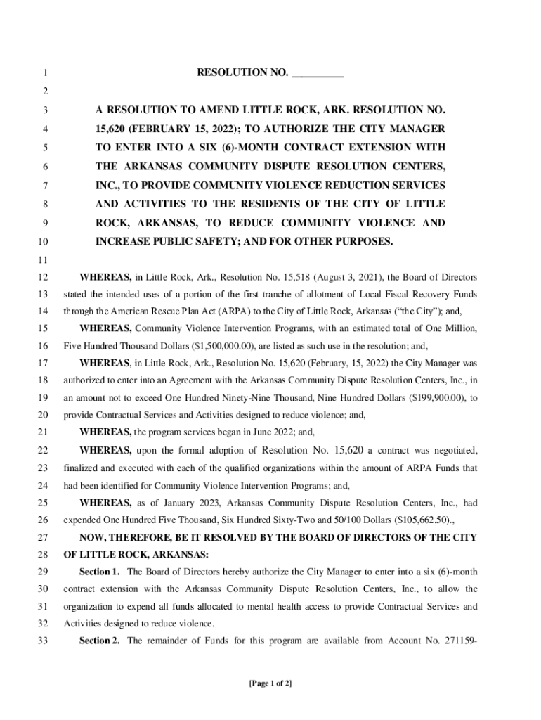 Fillable Online A RESOLUTION APPROVING THE EXECUTION OF A THIRD ... Fax ...