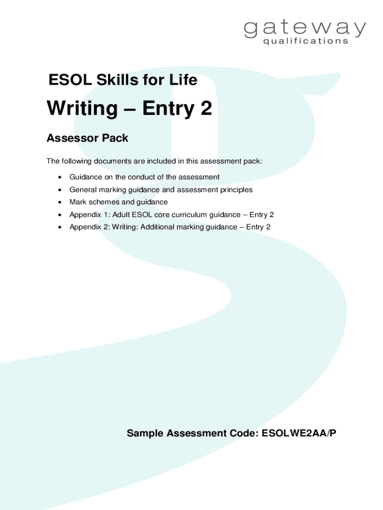 Fillable Online Writing Entry 2 Fax Email Print - pdfFiller