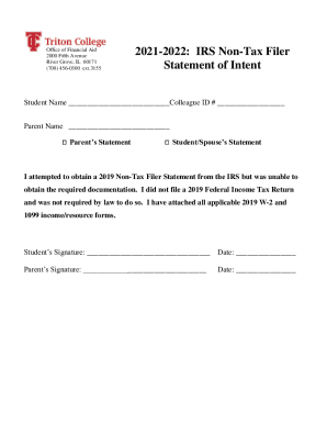 Fillable Online 2021-2022: IRS Non-Tax Filer Fax Email Print - pdfFiller