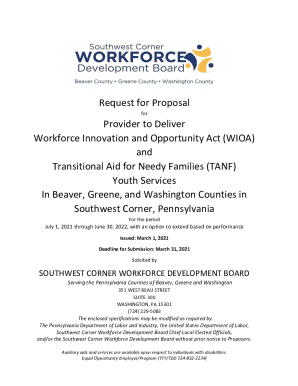 Fillable Online State of Ohio Workforce Innovation and Opportunity Act (WIOA ... Fax Email Print ...