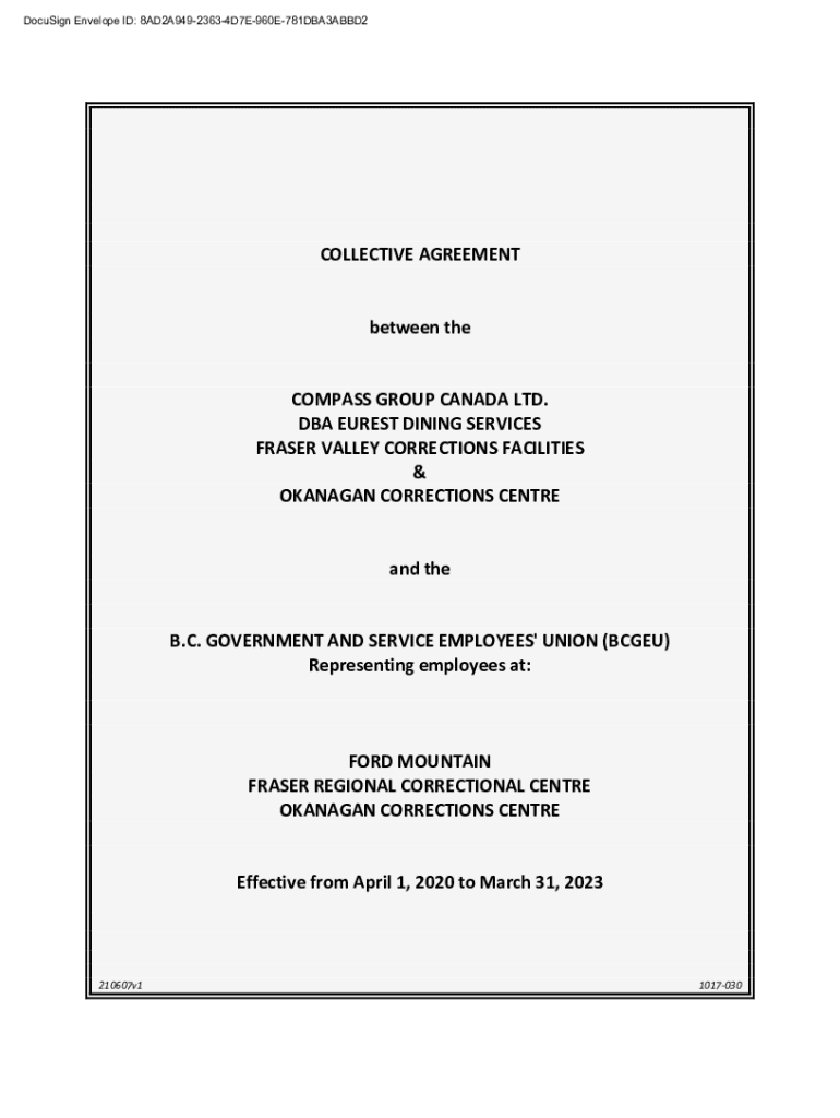 Fillable Online Facilities Management Services - Compass Group Canada Fax Email Print - pdfFiller