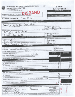 Fillable Online (CFA--4) - Monroe County, Indiana Fax Email Print ...