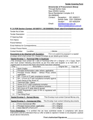 Fillable Online Documents to be Attached with Quotation: Fax Email ...