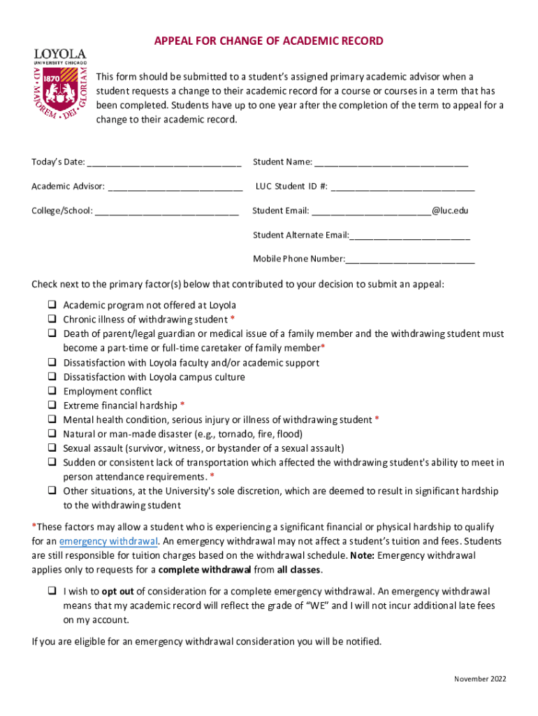 Fillable Online Requests and Forms: Registration and Records, Department of Fax Email Print ...