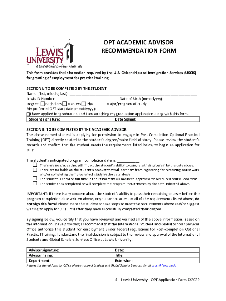 Fillable Online 5 Things to Know About Optional Practical Training (OPT) for ... Fax Email Print ...