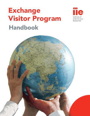 Fillable Online US Exchange Visitor SponsorshipIIE - The Power of ...