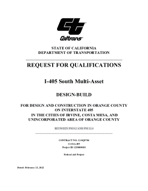 Fillable Online I-405-Multi-Asset-Project - Caltrans - CA.gov Fax Email ...