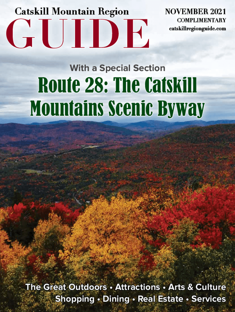 Fillable Online Ultimate Guide to the Catskills NY - Official Tourism ...