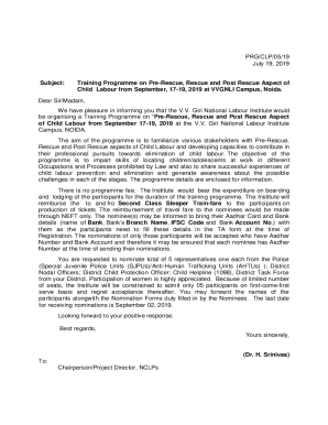 Fillable Online Capacity Building Programme on Labour Codes and Rules ... Fax Email Print ...